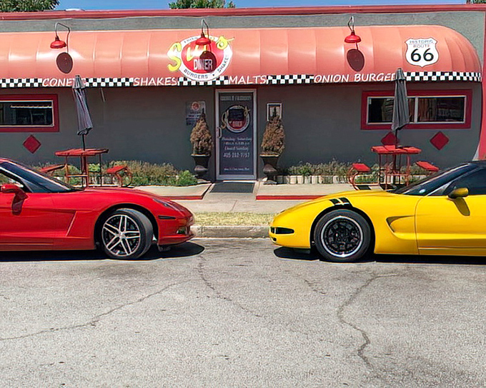Red and white stripes never go out of style, especially when they house great food.