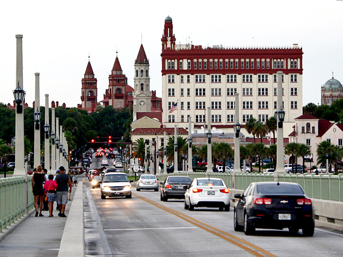 The Bridge of Lions connects past and present, while offering postcard-worthy views of America's oldest city.