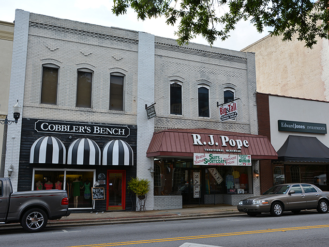These aren't just buildings&mdash;they're the backdrop for community life in Statesboro, where local businesses thrive on personal connections.