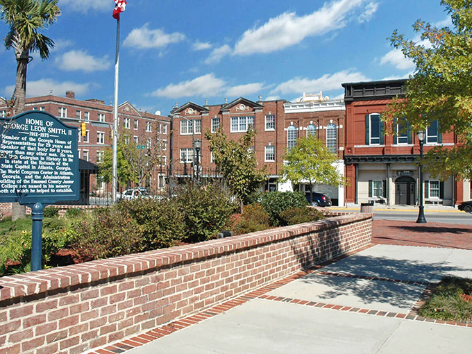 Historic markers tell stories of a community that values both its past and affordable future.