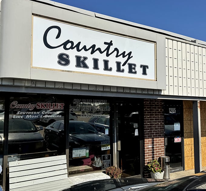 The Country Skillet delivers exactly what the name promises: honest, hearty home-style breakfast cooking.