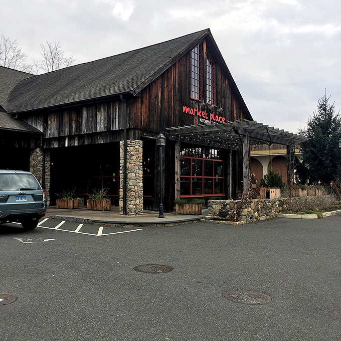 Stone foundation and natural materials create the perfect farm-to-table atmosphere for exceptional dining experiences.