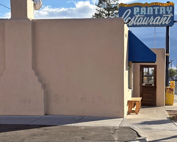 No fancy frills needed when you've been serving the best huevos rancheros in town for generations&mdash;just a door that's always open.