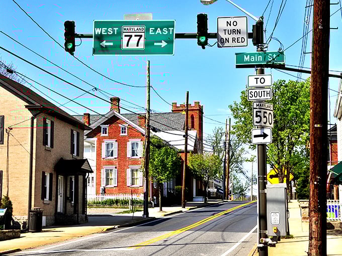 Small-town America at its finest, where church steeples still anchor the community and Main Street actually means something.