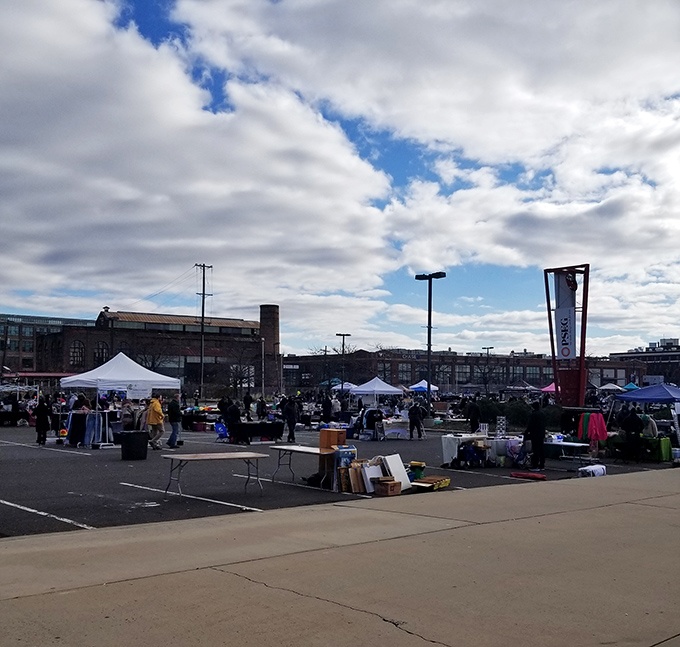 Open-air treasure hunting with a soundtrack of possibility - every booth tells its own rebellious story.