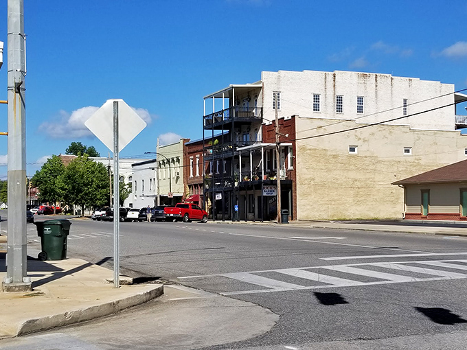 Historic buildings frame Tuscumbia's streets, creating postcard-perfect scenes around every corner.
