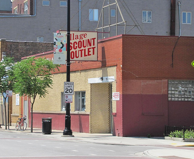 That classic Chicago storefront houses a unique concept where your scale-tipping skills determine your savings success.