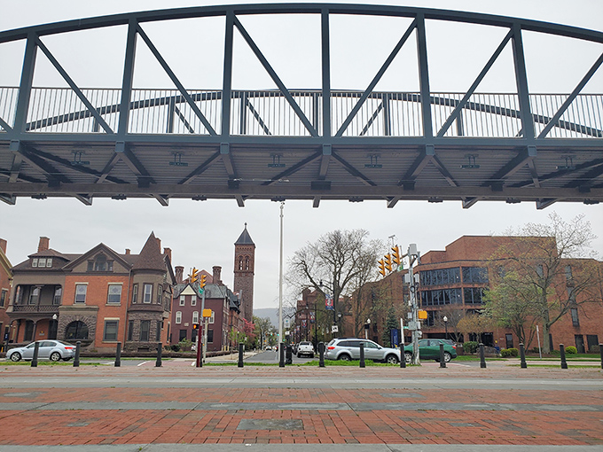 Historic architecture meets modern affordability where your Social Security check actually covers the rent.