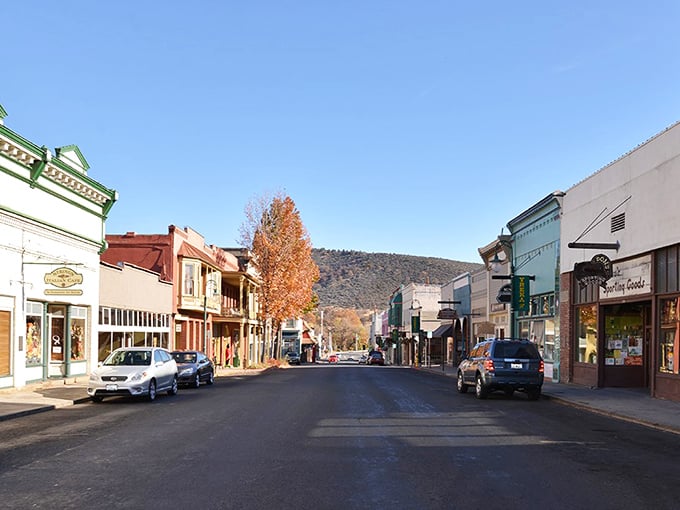 The classic storefronts of Yreka reflect a community where history, charm, and affordability all share the same street.