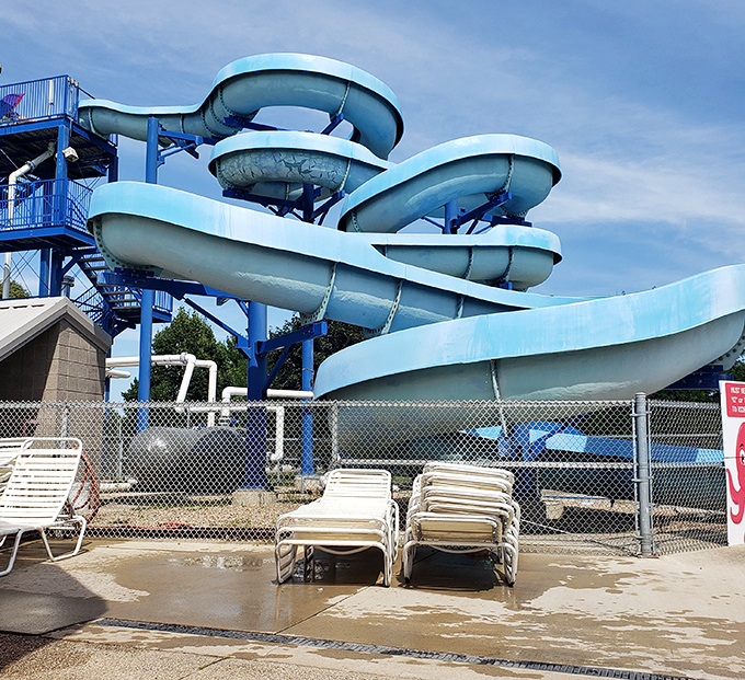 The Albert Lea Aquatic Center's twisting slides promise summer thrills that make you temporarily forget you're in a state known for its 10,000 frozen lakes.