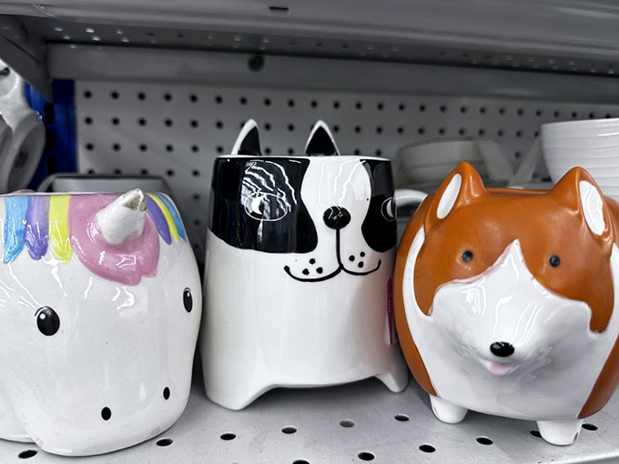 Ceramic animal mugs with personality to spare &ndash; because your morning coffee tastes better when sipped from a fox, unicorn, or judgmental dog.