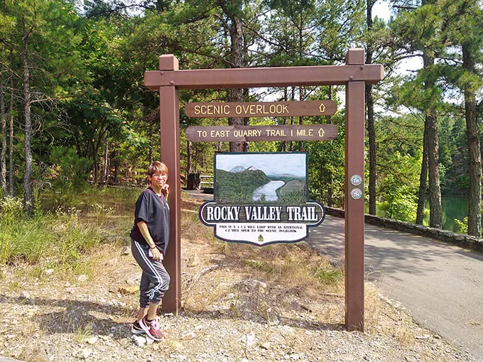 The Rocky Valley Trail beckons with promises of scenic overlooks and adventure. Nature's invitation is always the most compelling.