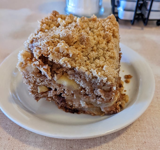 This coffee cake isn't just dessert pretending to be breakfast&mdash;it's a crumbly, cinnamon-laced masterpiece that makes morning meetings bearable.