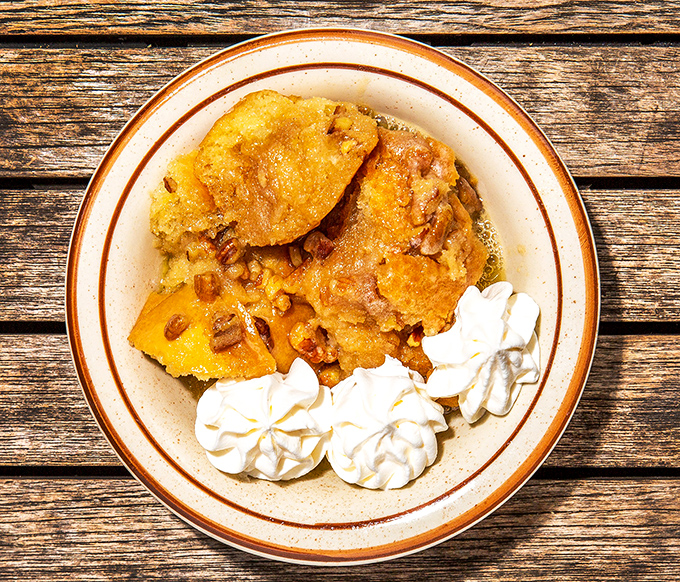 Dessert that makes you question why anyone bothers with fancy pastries when warm, gooey perfection like this exists in the world.