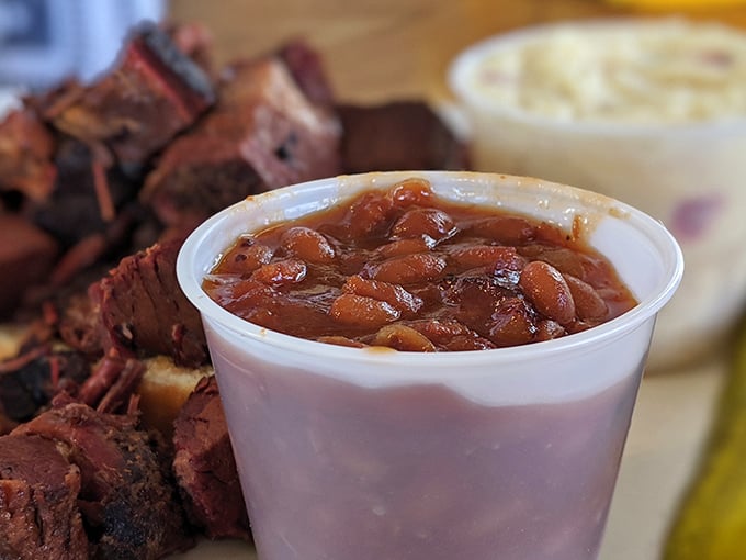 These aren't your average baked beans&mdash;they're smoky, meaty little flavor bombs that refuse to accept their "side dish" status quietly.