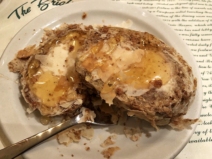 Honey-soaked layers of phyllo meet creamy cheesecake in a dessert that proves some of history's best ideas came from cultural crossroads.