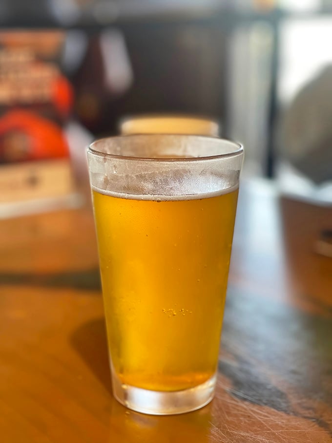 Liquid gold in a glass &ndash; the perfect companion for seafood that whispers, "You deserve this after that long drive to Paia."