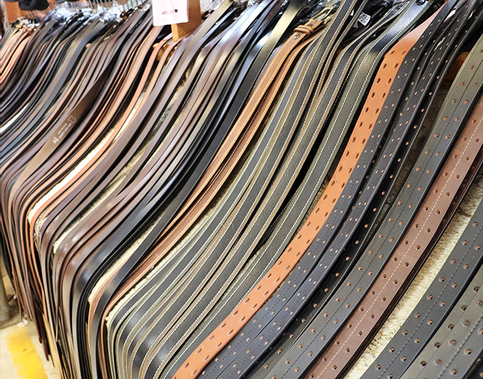 Belt bonanza! This leather lineup proves that sometimes the most essential wardrobe items make the most satisfying flea market finds.