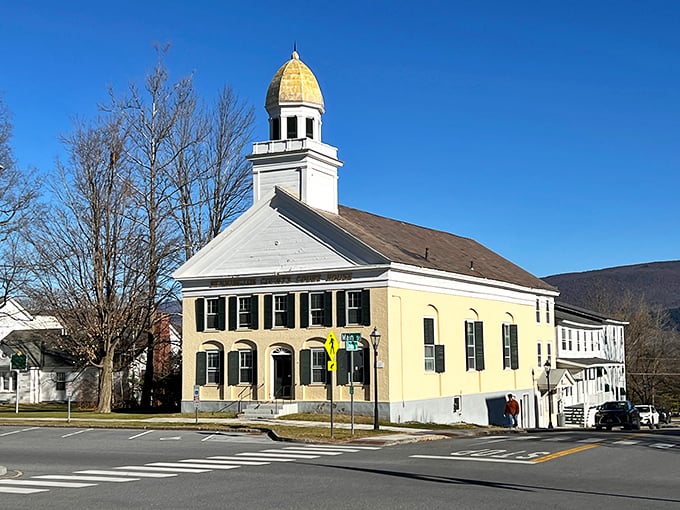 This isn't just a courthouse&mdash;it's a time machine to when civic buildings were designed to inspire. That golden dome gleams with small-town pride.