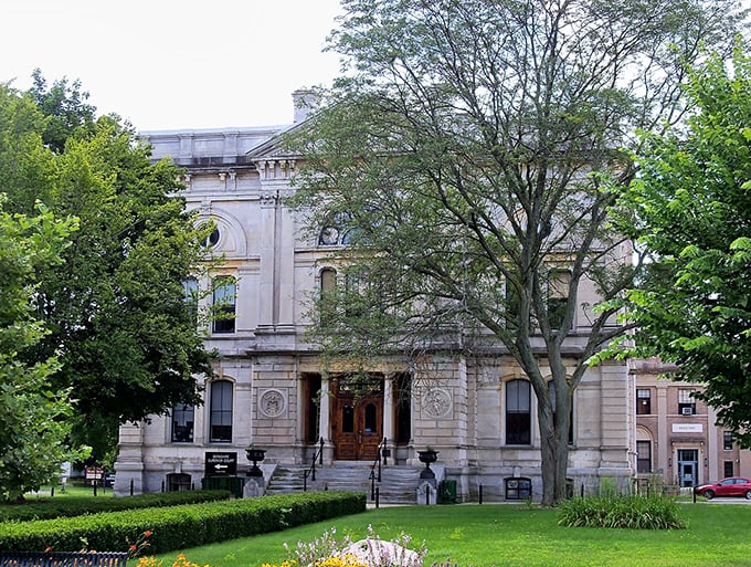 The Berkshire County Courthouse&mdash;where justice meets architecture so grand it makes you want to contest a parking ticket just to go inside.