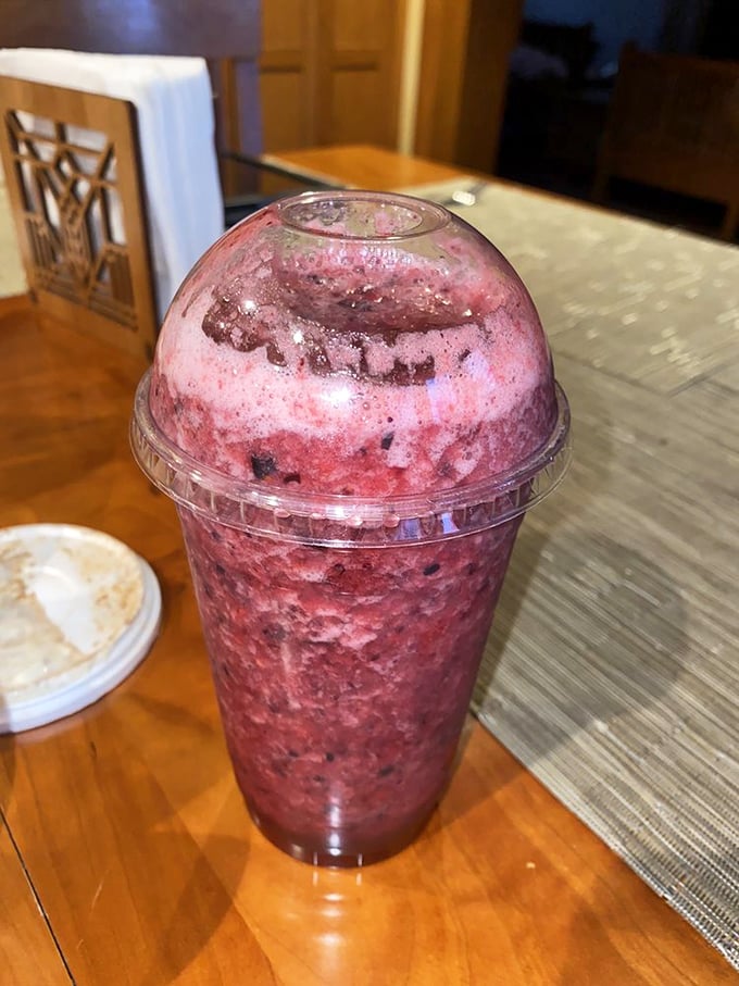 This berry smoothie isn't just a drink&mdash;it's summer in a cup. The kind of vibrant refreshment that makes you forget you're technically consuming fruit.