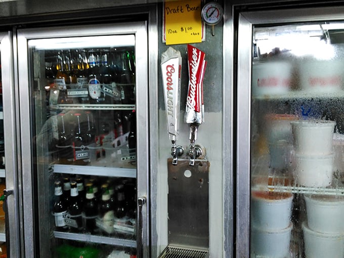 Even the beverage selection knows its role&mdash;cool companions that don't upstage the star attraction but complement it perfectly.