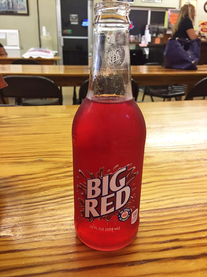 The unofficial state beverage of Texas barbecue joints. Big Red's candy-sweet profile cuts through fatty brisket like a sugary samurai.