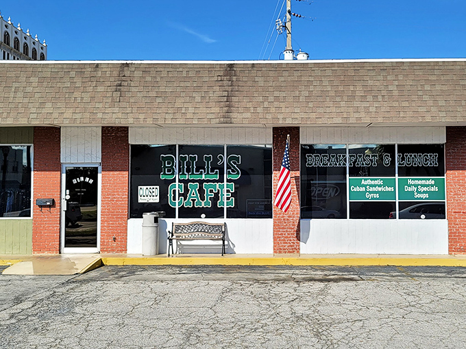 Bill's Cafe&mdash;where breakfast comes with a side of local gossip and the coffee's always hot. The bench outside invites you to sit a spell before or after. 