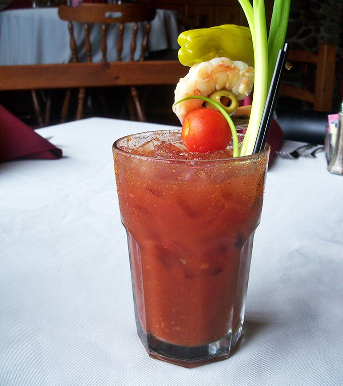 Their Bloody Mary isn't just a drink&mdash;it's a meal in a glass, complete with a seafood garnish that makes waiting for your table the best part of dinner.