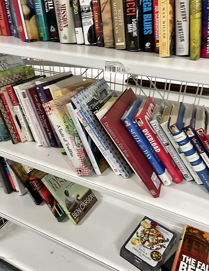 Bookworms, burrow in! These shelves hold literary treasures from bestselling beach reads to forgotten classics, all waiting for their next chapter.