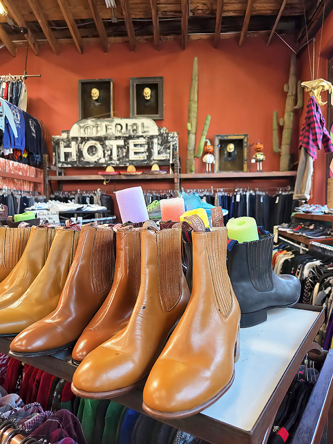 These boots weren't made just for walking&mdash;they're storytellers with leather tongues, waiting for new adventures with fresh feet.