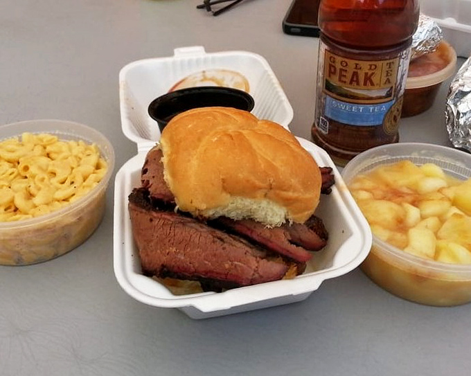 When a brisket sandwich requires structural engineering to contain its majesty, you know you're in the right place.