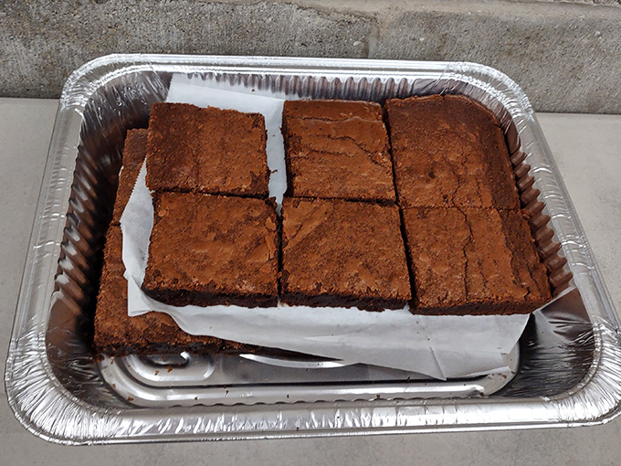 Chocolate brownies that don't need fancy frills &ndash; just dense, rich satisfaction that makes you close your eyes with each bite.