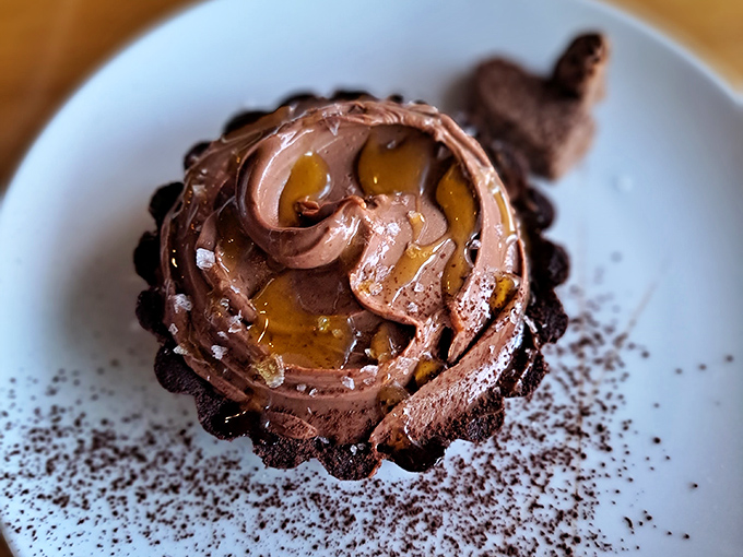 This chocolate tart doesn't just satisfy your sweet tooth&mdash;it writes it love poems and promises to call the next day.