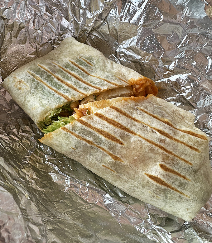 This isn&rsquo;t just a burrito &ndash; it&rsquo;s edible origami. A perfectly grilled tortilla housing a neighborhood of flavors that get along surprisingly well.