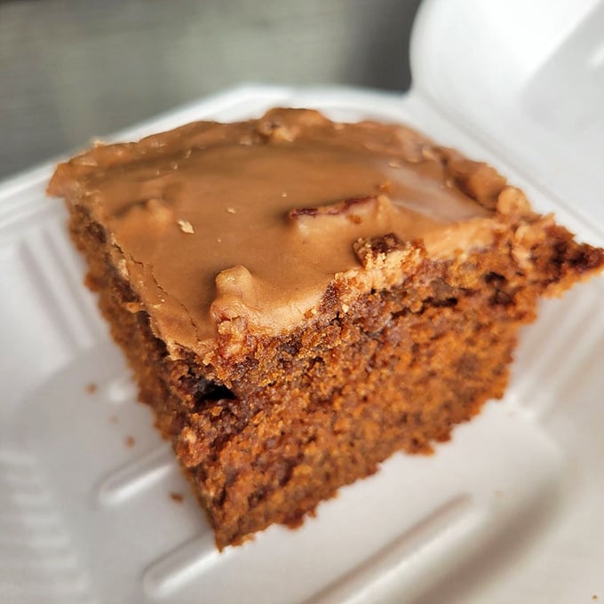 This caramel-topped cake isn't just dessert; it's the sweet finale to a barbecue symphony that leaves you applauding.