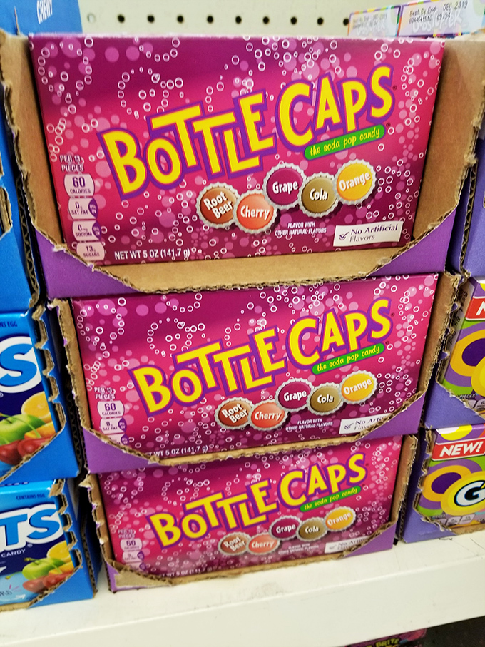 Nostalgia in candy form! These Bottle Caps transport you straight back to childhood movie theaters and corner stores.