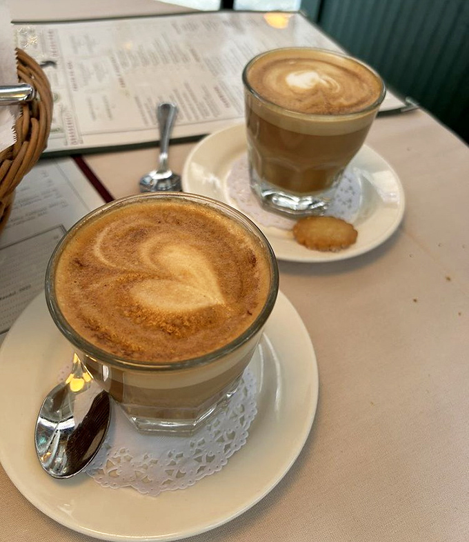 Coffee at Parc isn't just caffeine; it's a morning ritual where every cappuccino comes with a side of people-watching worthy of a Parisian boulevard.