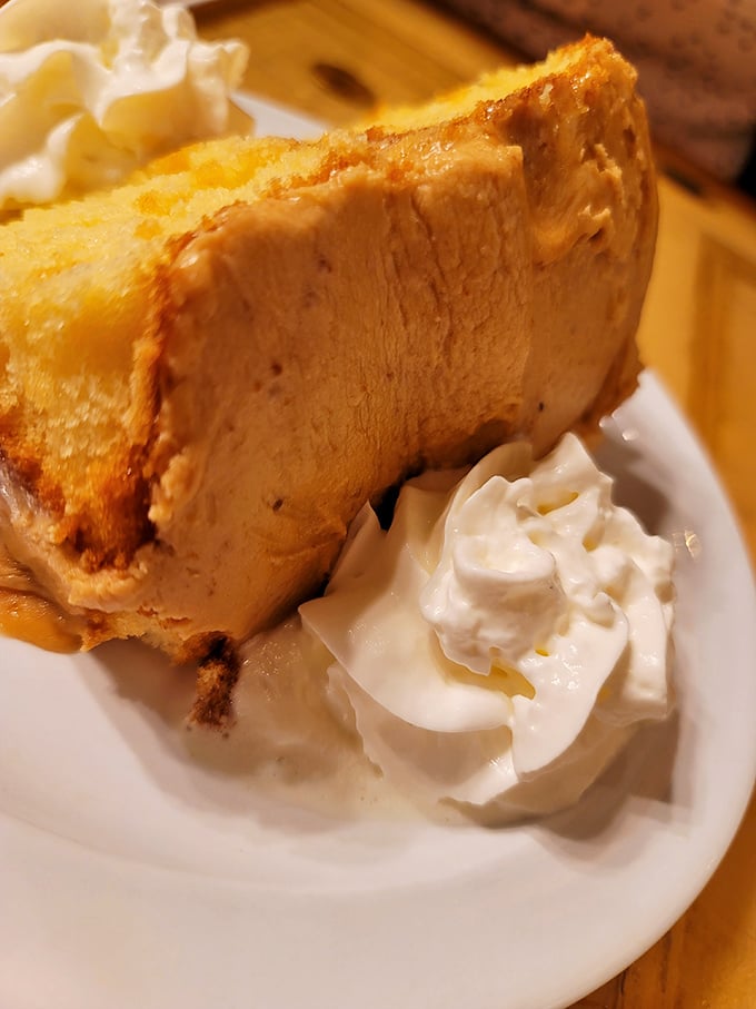 Sweet potato pie that makes you question why anyone bothers with birthday cake. It's dessert that hugs your soul.