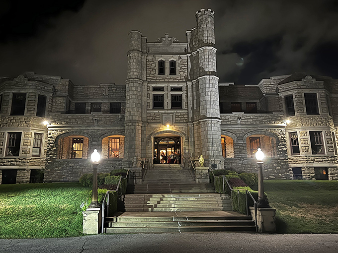 By night, Pythian Castle transforms from curious historical landmark to something straight out of a ghost hunter's dream journal. Bring extra batteries for your flashlight.
