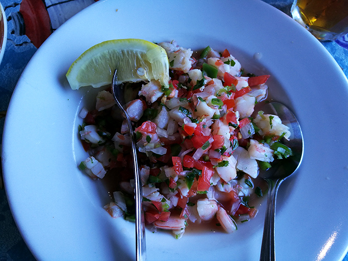 Fresh ceviche that tastes like the Pacific Ocean in the best possible way&mdash;bright, clean flavors that dance between citrus tang and seafood sweetness.