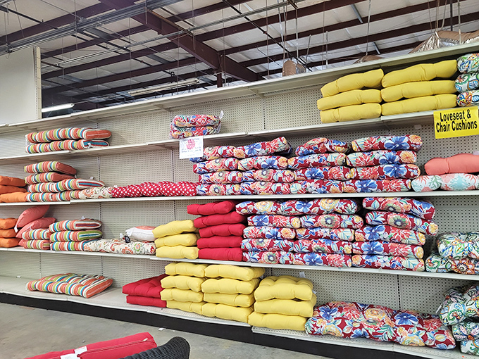 Cushions in every hue promise to transform tired patio furniture into the outdoor oasis you've been dreaming about all winter.