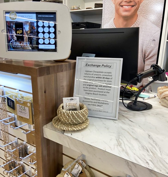 The checkout counter&mdash;where the magic happens and your wallet breathes a sigh of relief instead of gasping in horror.