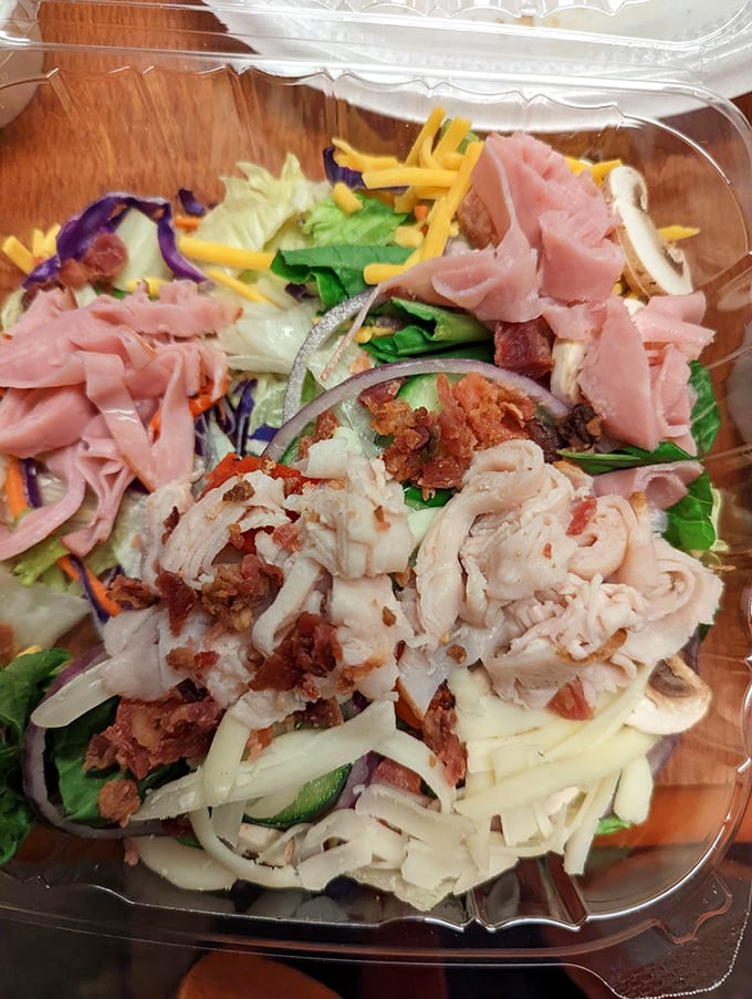 This chef salad isn't what you order when you're "being good" &ndash; it's what you order when you want a rainbow of flavors that happen to be healthy.