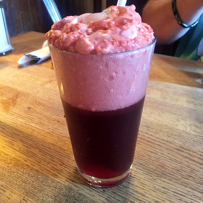 That cherry cola isn't just a drink&mdash;it's a frothy, fizzy time machine back to when soda fountains were social hubs and smartphones didn't exist.