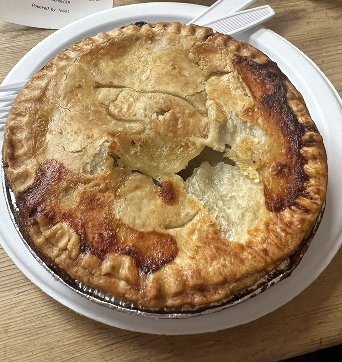 The classic double-crust apple pie &ndash; where flaky pastry and tender fruit create the kind of harmony that deserves its own Grammy.