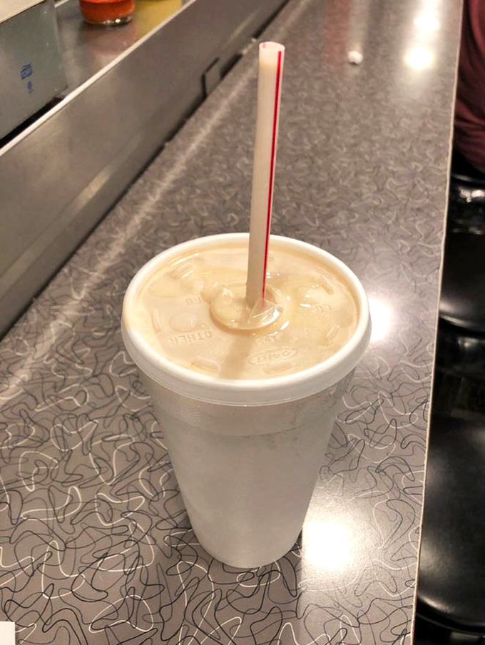 This milkshake isn't playing games&mdash;thick enough to require serious straw commitment, yet somehow still sippable. The perfect burger companion since time immemorial.