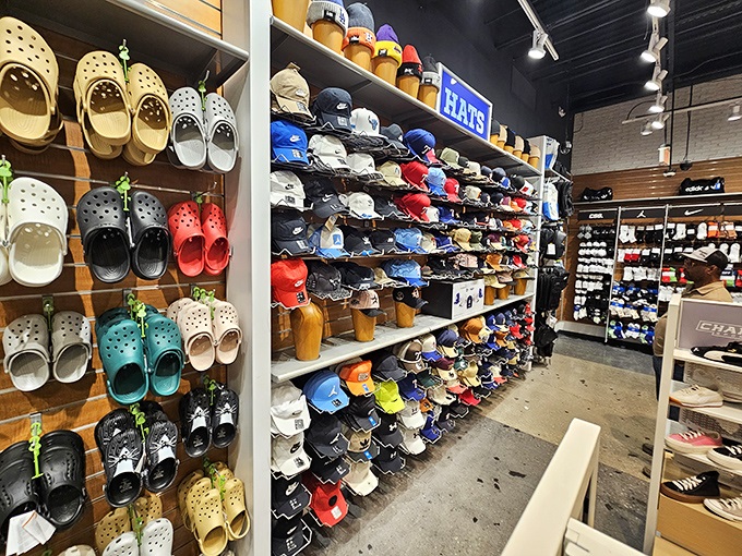 Crocs in every color of the rainbow &ndash; because comfort knows no shame when the price is this right.