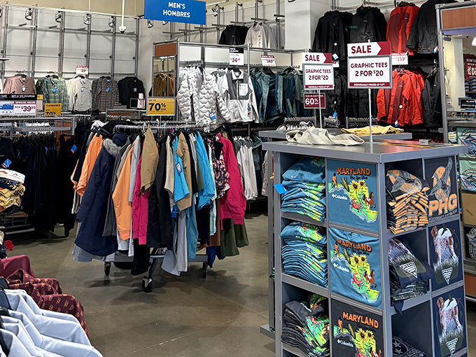 Sale signs that make your heart beat faster than your morning coffee. The "2 for $20" deals transform wishful browsing into actual purchasing.