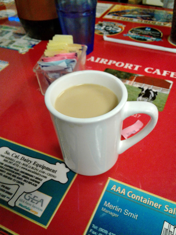 The perfect diner coffee doesn't exi&mdash; Oh wait, here it is at Flo's, where your cup runneth over and your day gets instantly better.